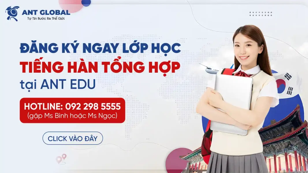 Học bảng chữ cái Hangul cơ bản ~ ANT EDU